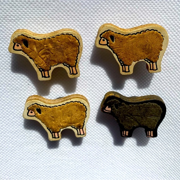 Kitchen | Vintage Sheep Textured Magnets 4 | Poshmark